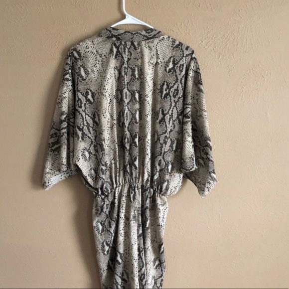 Zara | Dresses | Zara Woman Snake Python Print Dress | Poshmark
